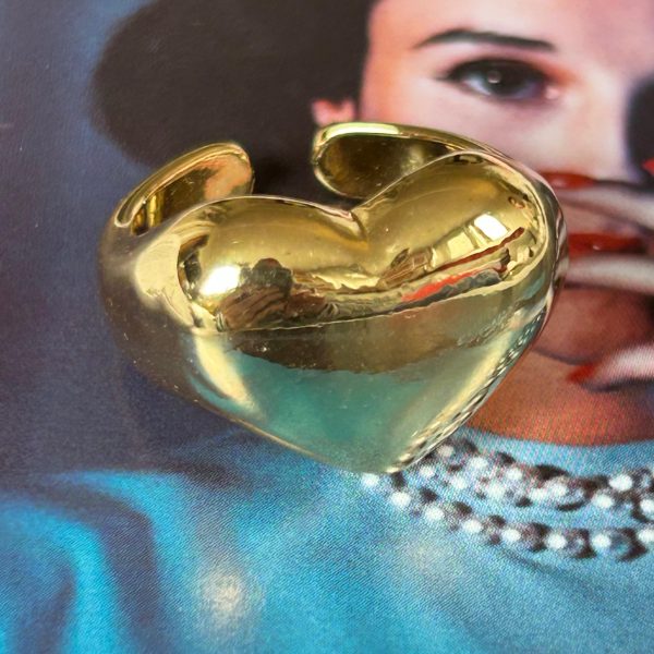 Anillo Cuore – Colección Gold Addict – 1 unidad – Joyas Clandestinas