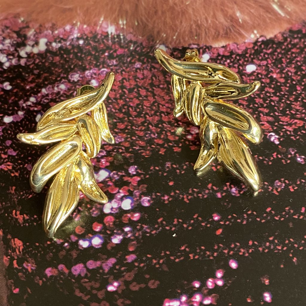 Aro Aretha Gold 3.2cm Colección Gold Addict 1 Par – Joyas Clandestinas